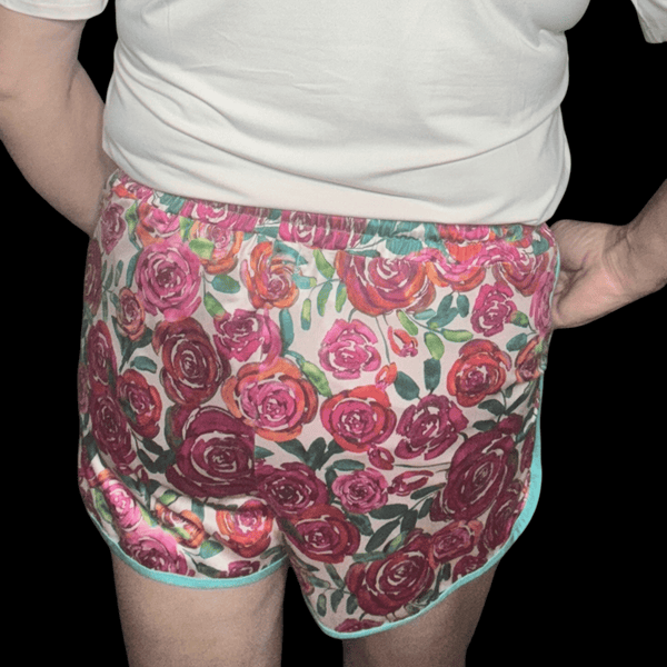 Thrive & Flourish Shorts – Vibrant Floral Western Shorts – Dirt Roads ...